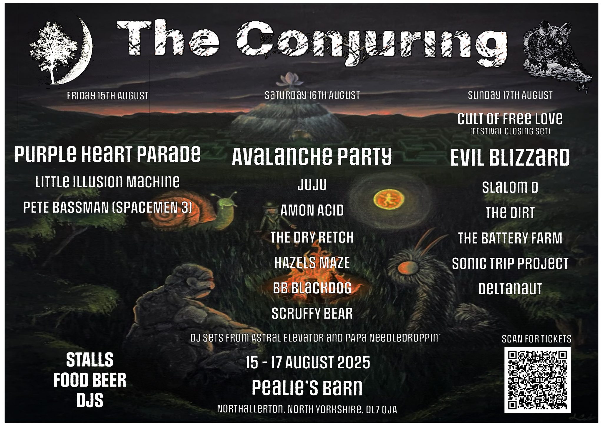 The Conjuring Festival – Lineup Announcements – Conjuring Festival